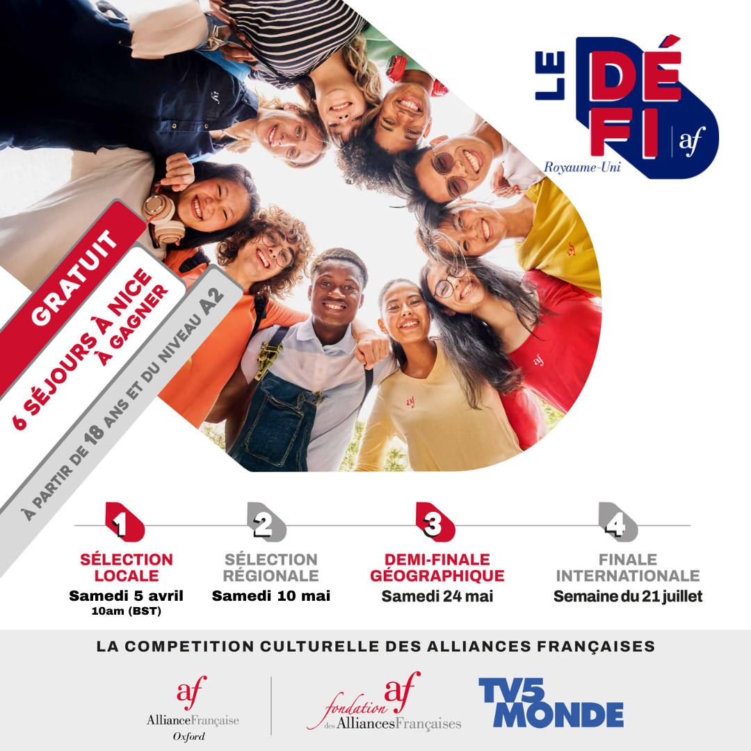 Alliance Francaise d'Oxford - DEFI Inter-Alliances 2025